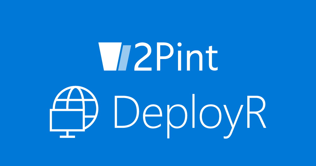 DeployR - 2Pint Software