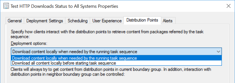 Using BranchCache with the MEMCM Task Sequence HTTP downloader!!