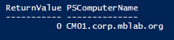 Using Invoke-CimMethod with ConfigMgr WMI classes